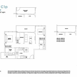 The Poiz Residences Floor Plan | Showroom Hotline +65 97555202